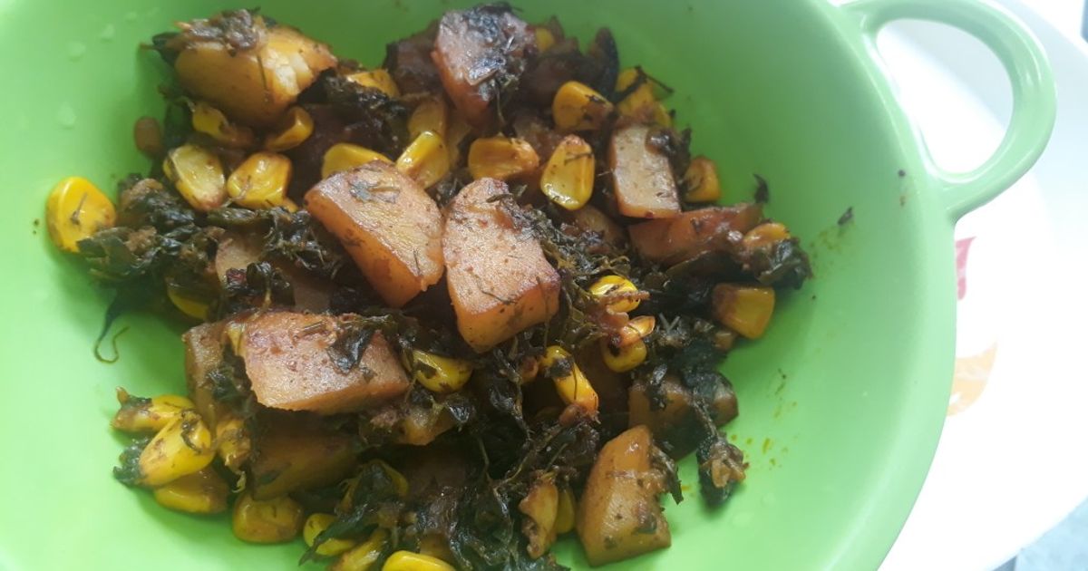 Aaloo Methi Corn Recipe by Sana Tungekar - Cookpad