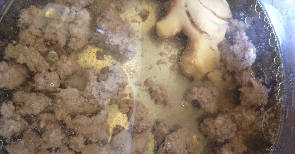 Resep Bakwan Sapi Kuah Jahe oleh Anita - Cookpad