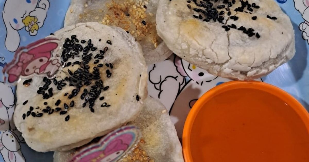 Resep Taro Sesame Mochi Pancake (Talas) | Tepung Ketan oleh lavwnder ...
