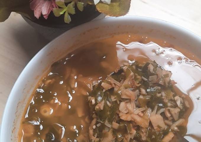 Resep Asakan Nangka Daun Tangkil Sayur Nangka Daun Melinjo Oleh Mamah
