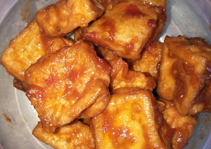 Resep Tahu Saos Kecap oleh Vivi F Mahu - Cookpad