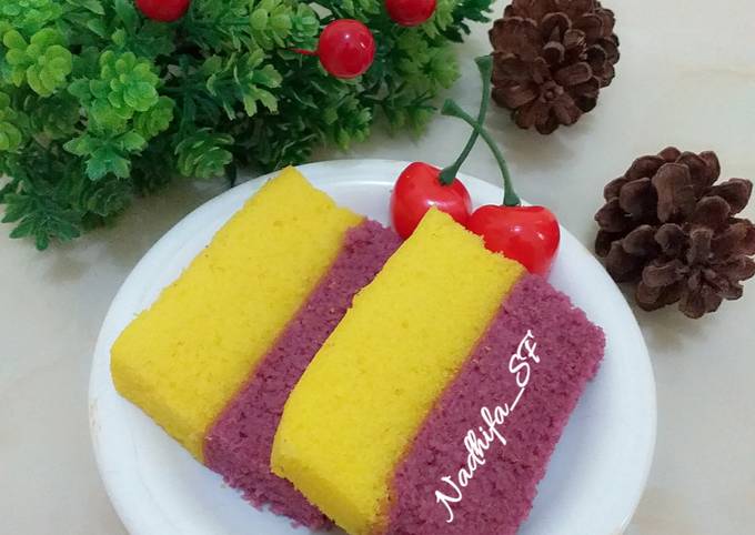 Resep Bolu Lapis Talas oleh Nadhifa SF - Cookpad
