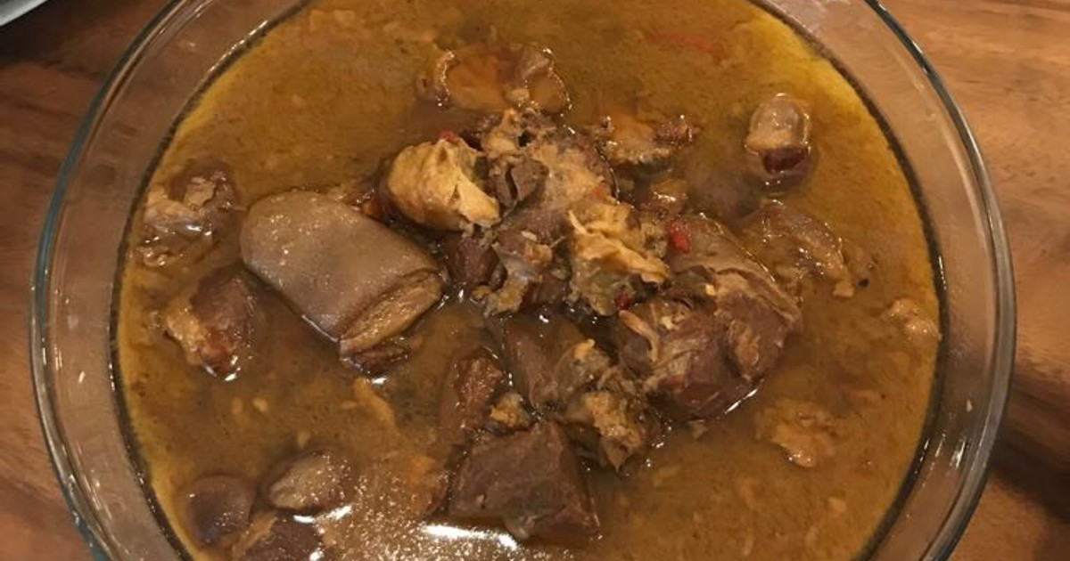 Resep Cukiok Masak Kecap Khas Benteng oleh eliana - Cookpad