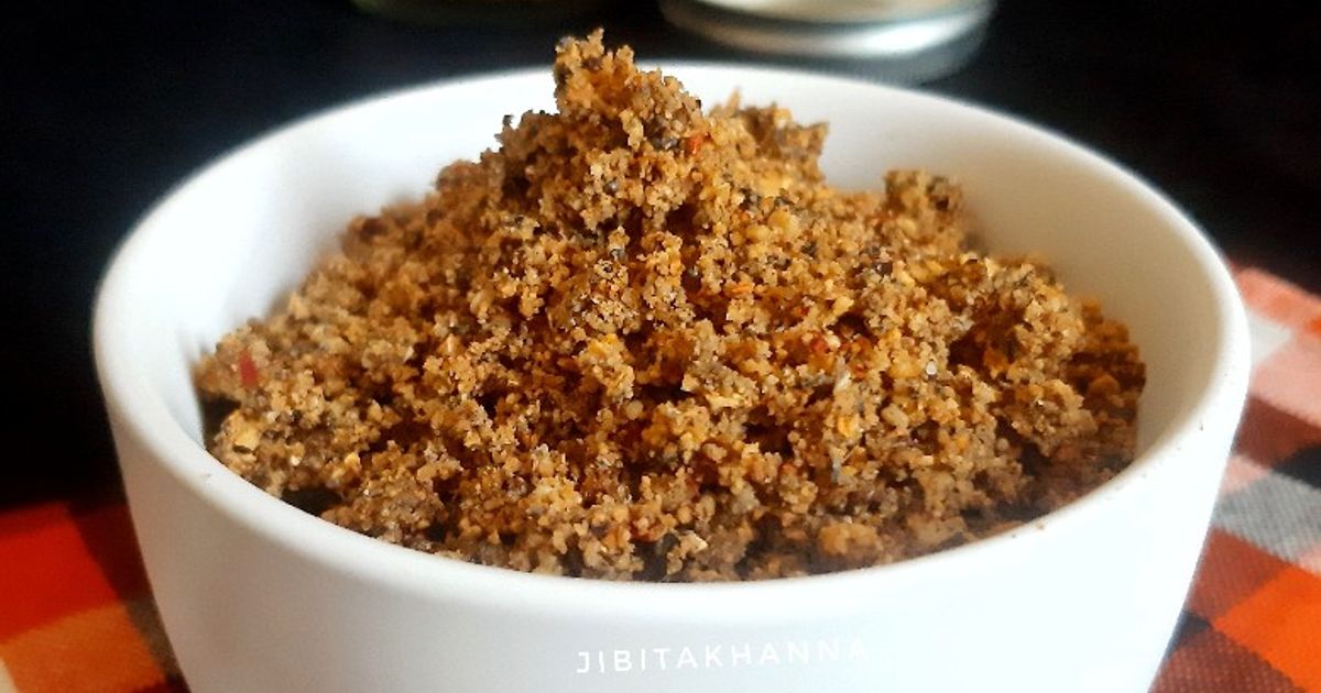 Mixed Seeds Powder Chutney (With Karela, Tarbuz, Kaddu Ka Beej) Recipe ...