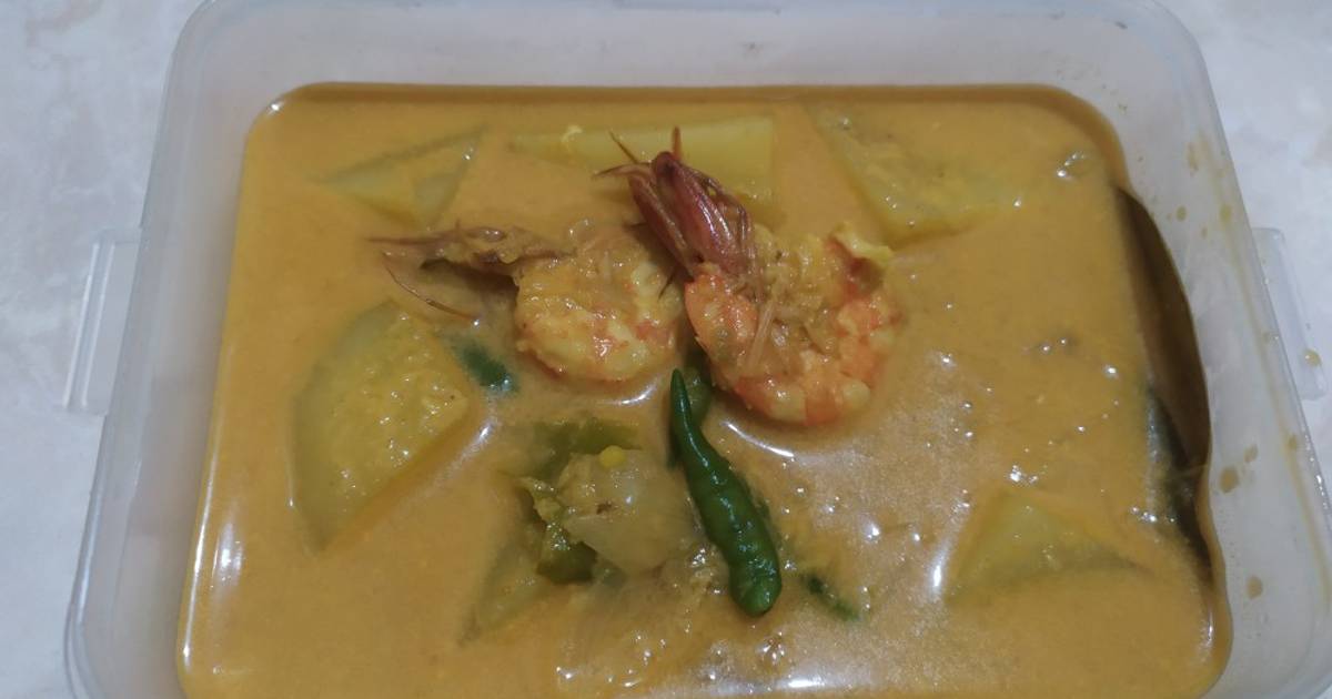 69 Resep Gulai Kuning Udang Enak Dan Mudah Cookpad