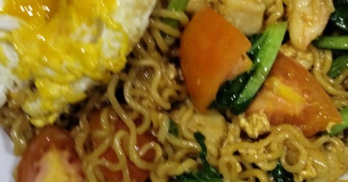Resep Indomie goreng seafood oleh Nur Eva - Cookpad