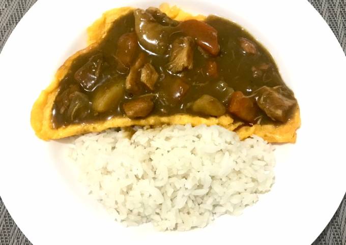 Resep Chicken Curry Omurice oleh Depot Ling-Ling - Cookpad