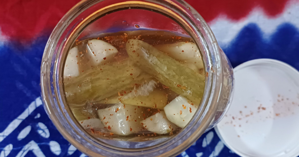 Mukhalal Or Arabic Pickled Cucumbers Recipe by ZMA - Cookpad