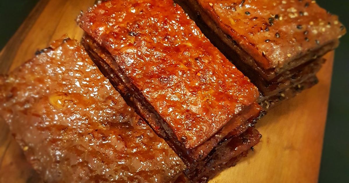 Resep Trio Dendeng Babi (Bak Kwa) oleh Desi Masterchef/IG ...