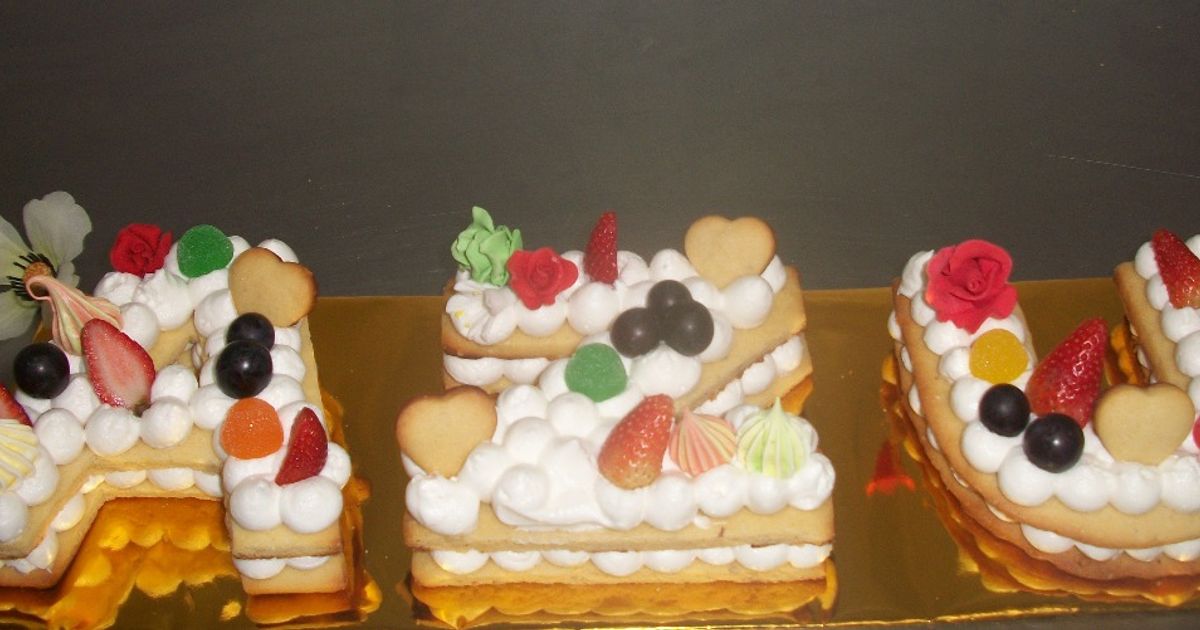 Tarta De Letras Receta de claudias10- Cookpad