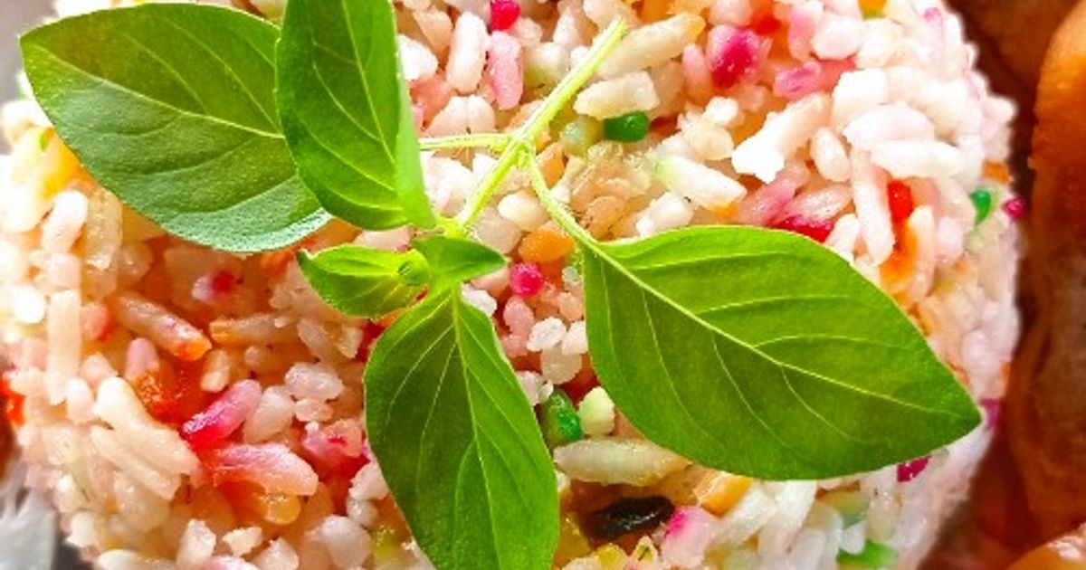 Resep Nasi Penuh Warna (Hujan Panas) oleh maria dian andriana - Cookpad