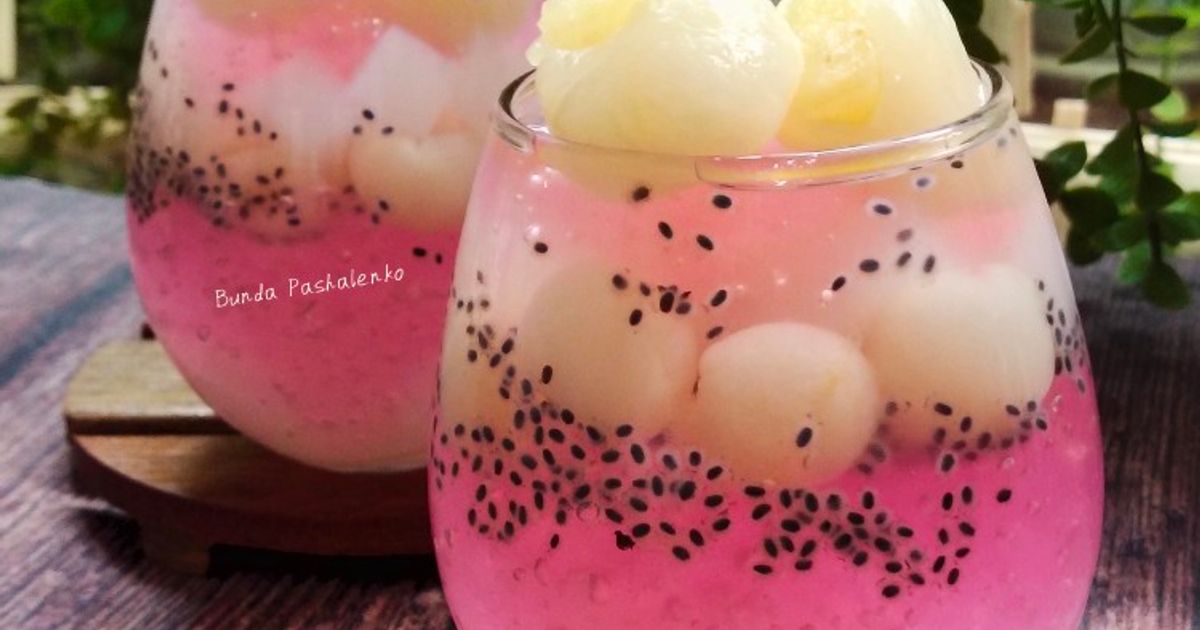 Resep es rambutan jely rumahan enak dan mudah - Cookpad