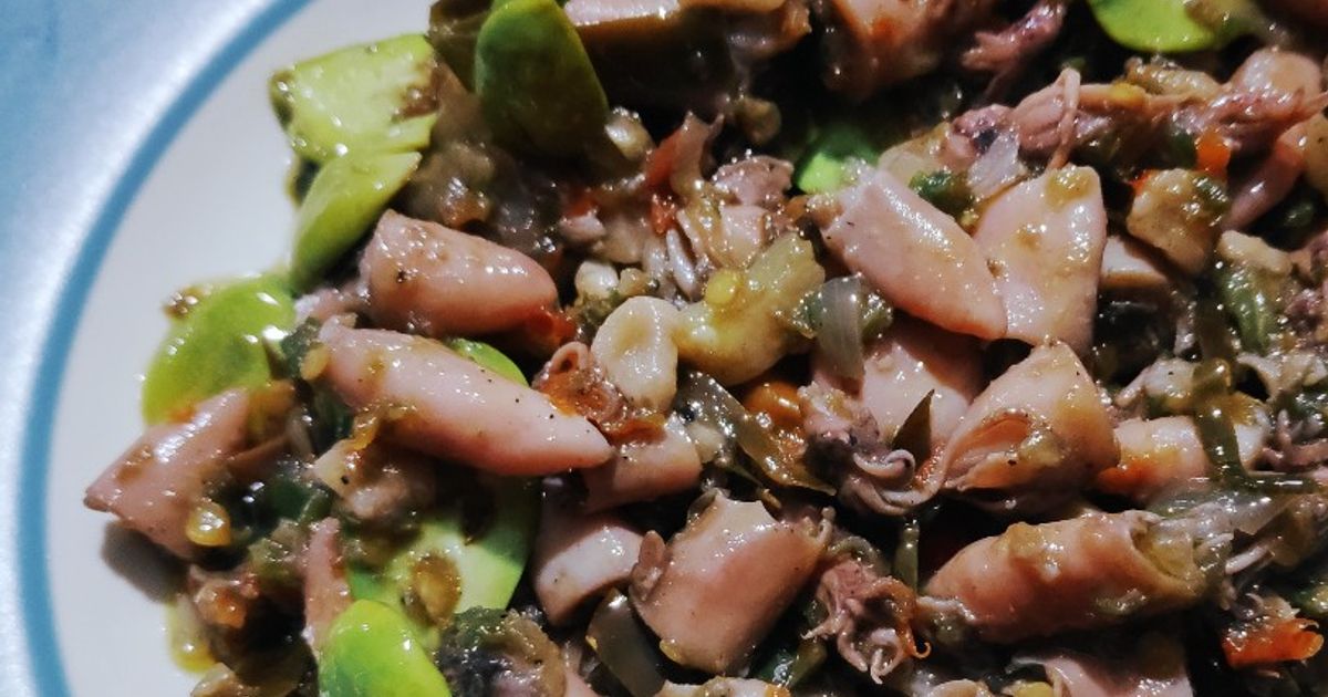 Resep Sambal Cumi Asin Dengan Petai oleh Mami Thea - Cookpad
