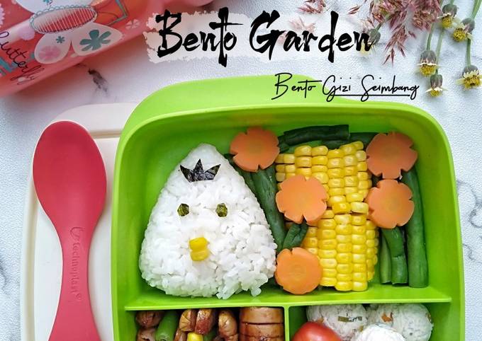Resep Bento Garden (Bento Gizi Seimbang) oleh Tri Puji Lestari (Chacha's Kitchen) - Cookpad