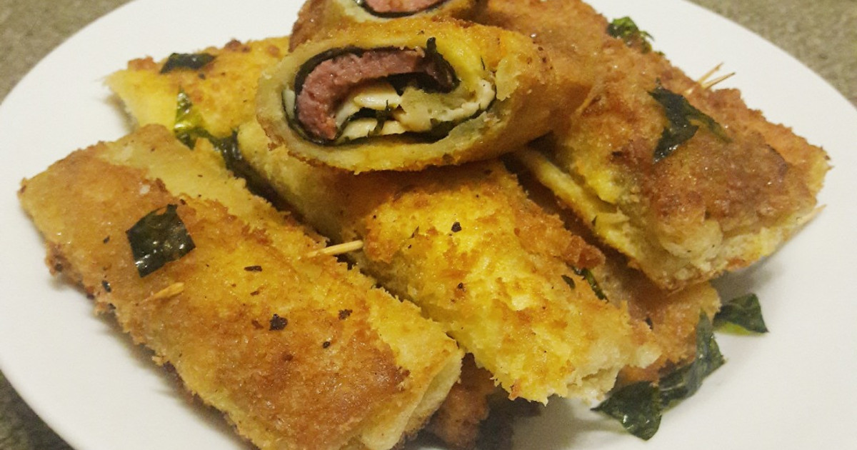 Resep Roti Goreng Isi Nori, Smoked Beef Dan Keju oleh Arin Yunira - Cookpad