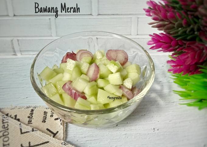 Resep Acar Timun Bawang Merah oleh Heny Rosita - Cookpad