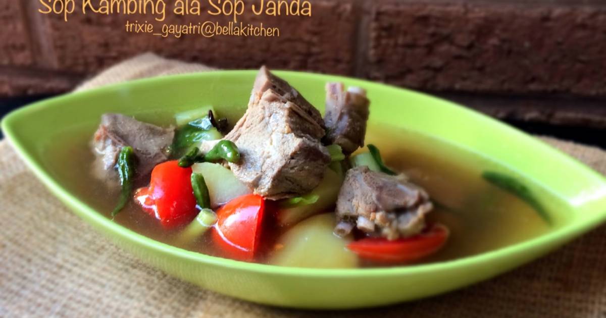 3 resep sup janda kambing enak dan mudah - Cookpad