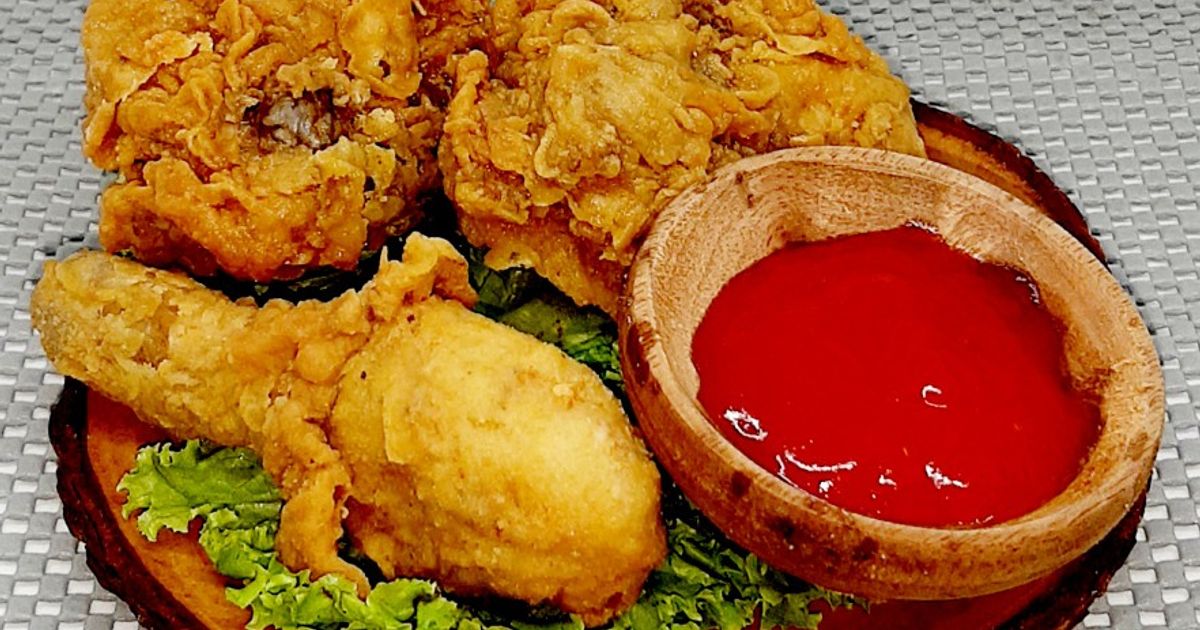 Resep Ayam Goreng 'Cfc' (Camilla Fried Chicken) 🤭☺ oleh Selera Camilla ...