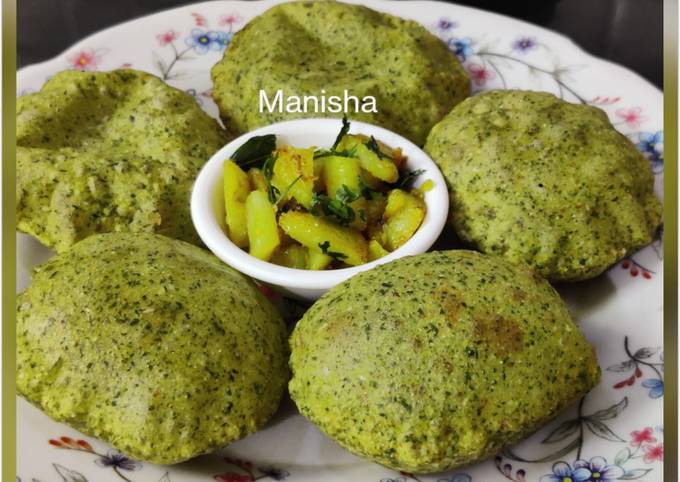 Methi Poori Recipe by Manisha Malvi Angaitkar - Cookpad