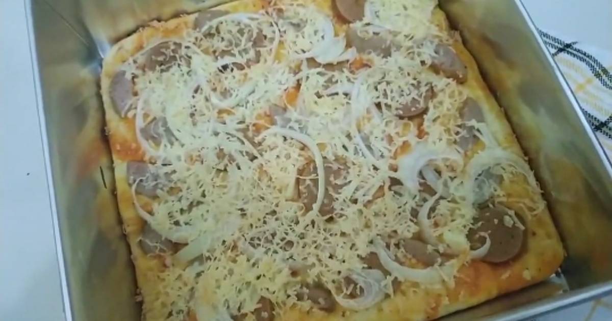 Resep Pizza Panggang Oven Tangkring oleh D'Raraz Kitchen - Cookpad