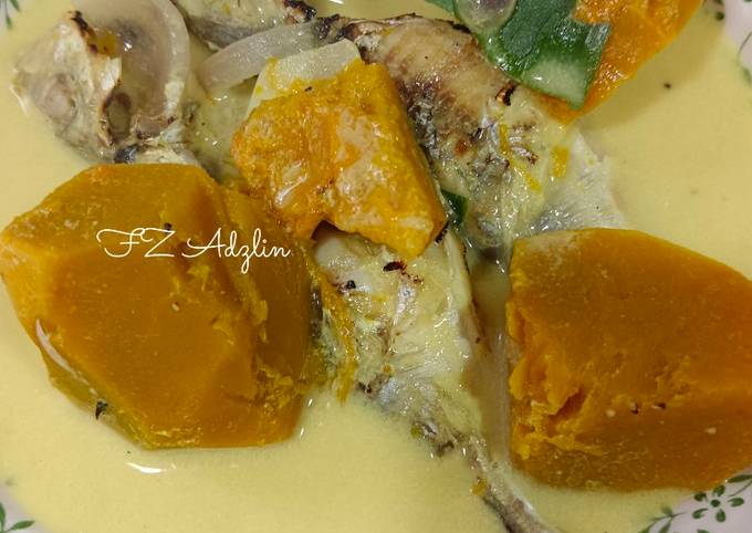 Resipi Labu Kuning dan Ikan Selar Kuning Masak Lemak oleh FZ Adzlin ... Resipi Labu Kuning dan Ikan Selar Kuning Masak Lemak oleh FZ Adzlin ...