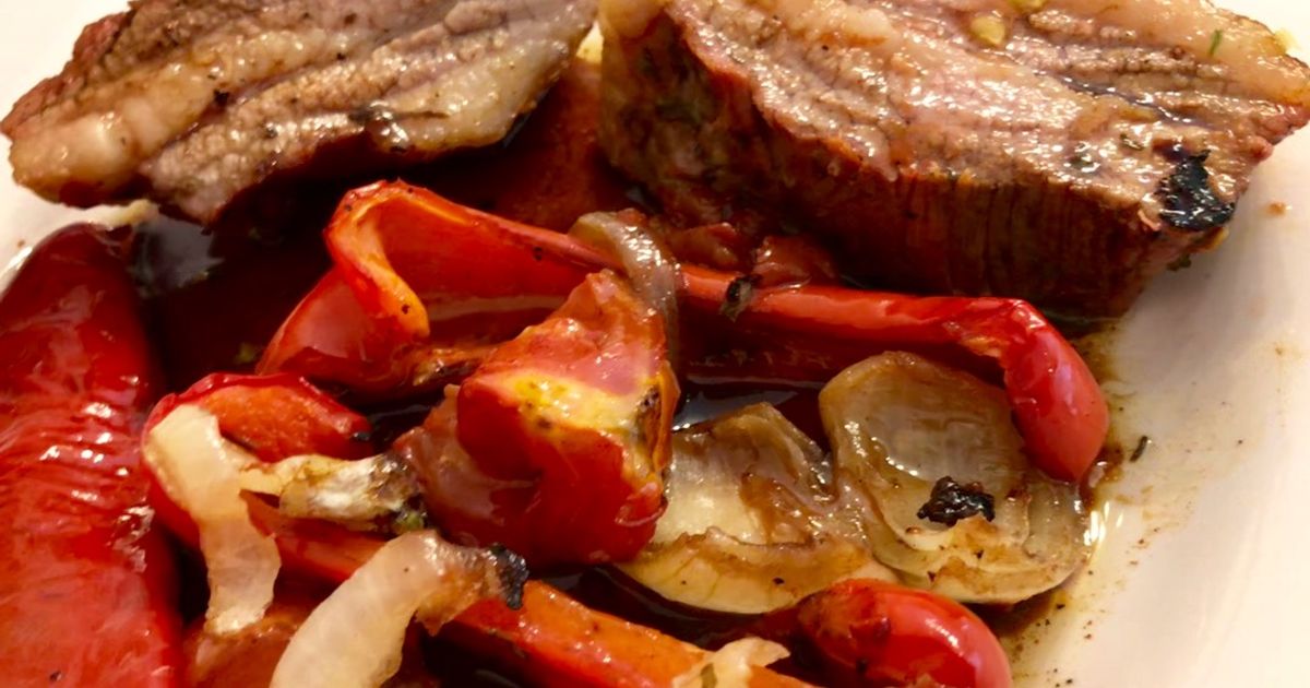 morrones asados sals horno - 115 recetas caseras- Cookpad