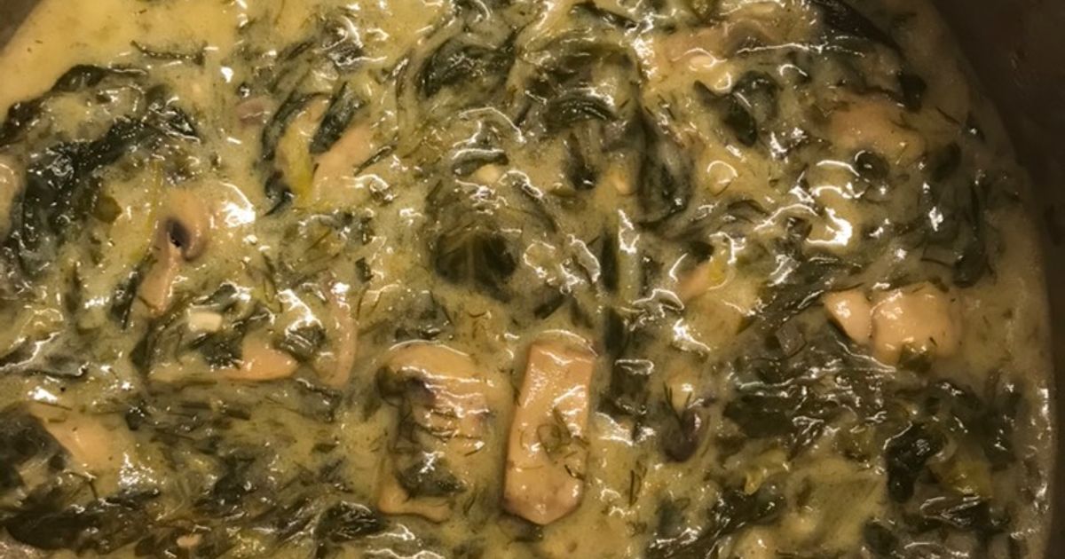 Μαγειρίτσα χορτοφαγική (με μανιτάρια) Συνταγή από τον/την γιαννης - Cookpad