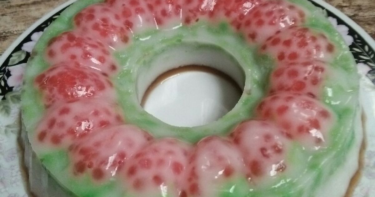 Resep Puding Cendol Mutiara oleh Ethyy - Cookpad