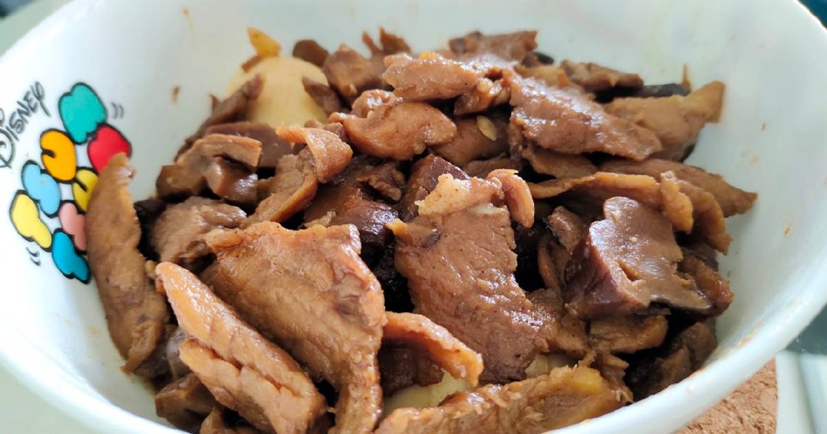 Resep Babi Kecap Jamur oleh Rosella Tea - Cookpad