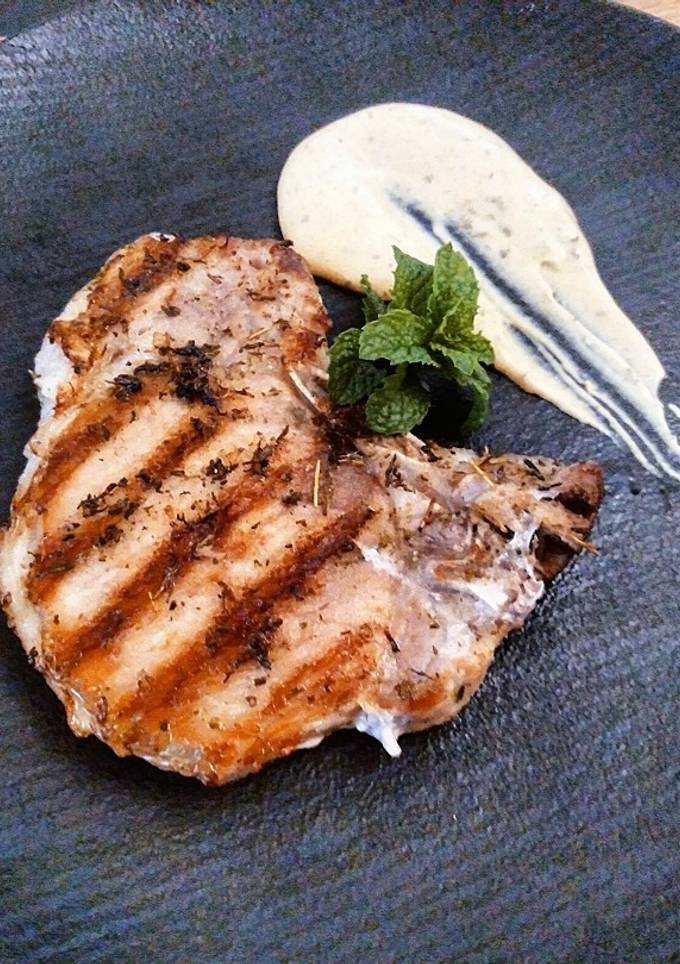 Copa Lombo Assado e Creme de Páprica, Tomilho, Pimenta-do-Reino Receita ...