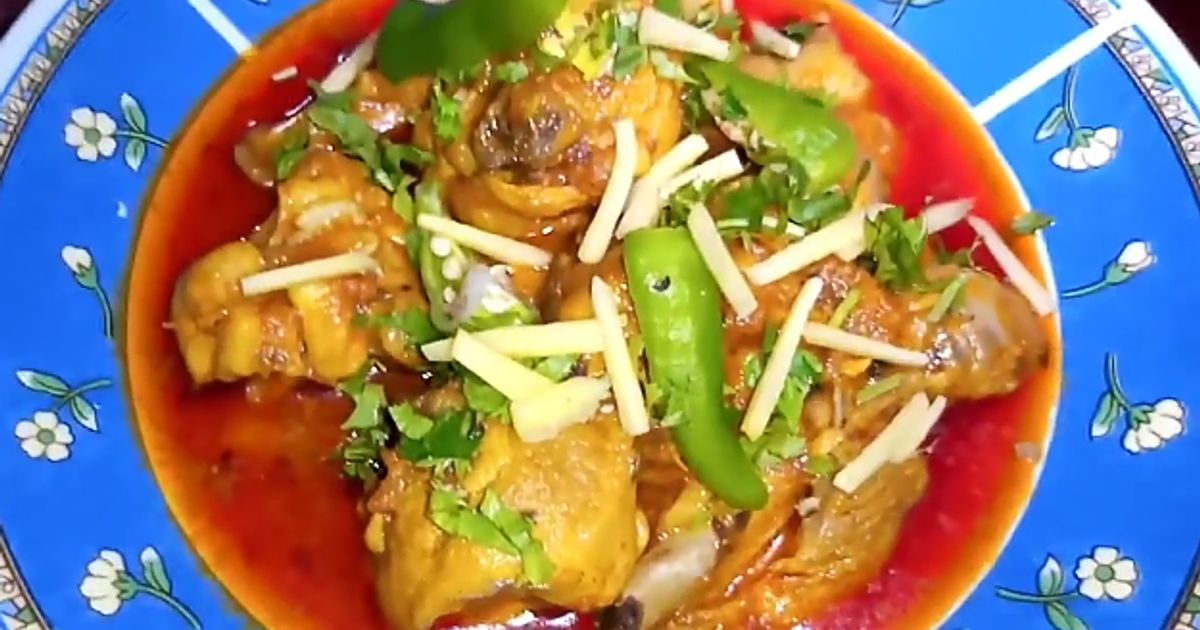 Red Chicken Shinwari Karahi Recipe by Mahnoor Malik - Cookpad