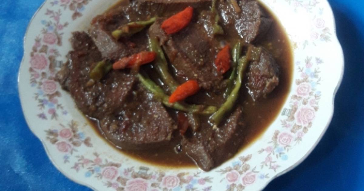 Resep Lidah Sapi Kuah Kecap oleh Dapur Shofia_Rafa - Cookpad