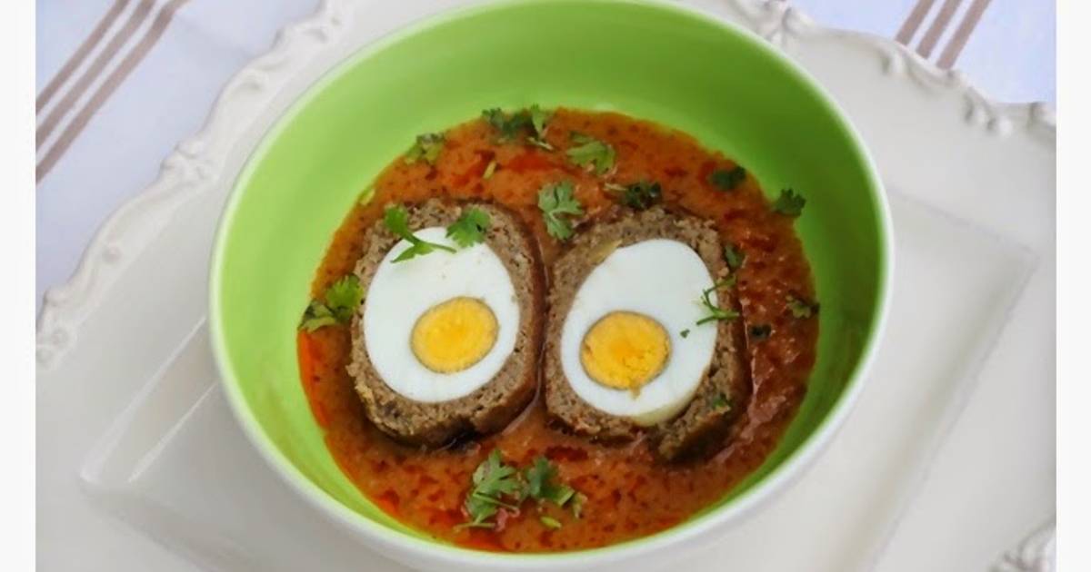 Nargisi Koftay - Pakistani Style Curried Scotch Eggs Recipe by Ambreen ...