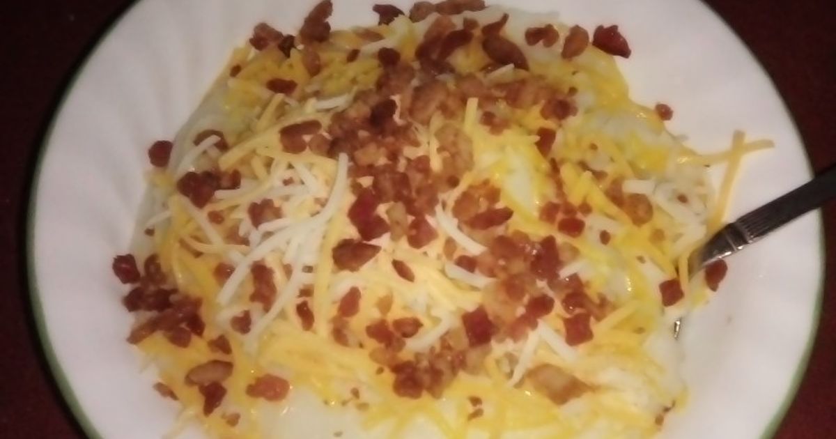 Cheesy Bacon Mashed Potatoes Recipe By Macintosh
