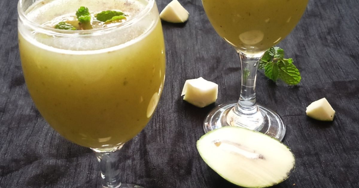 आम पन्ना(Aam Panna Recipe In Hindi) रेसिपी बनाने की विधि in Hindi by Ritu Singh - Cookpad