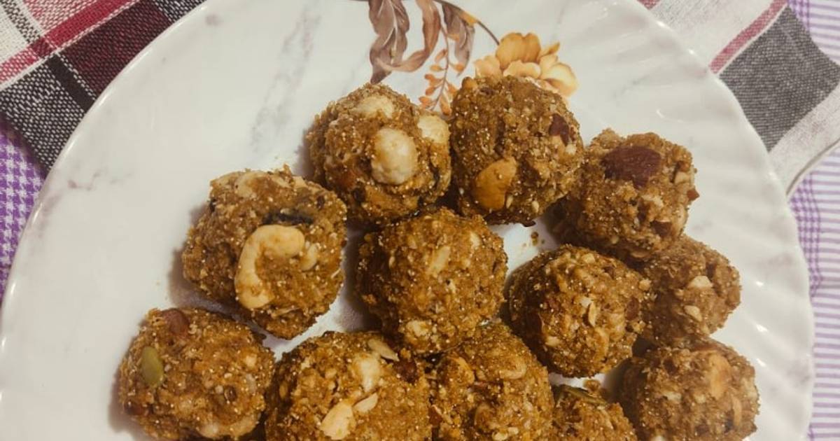 घर के बनाये easy and simple 34 भुने चने के लड्डू (bhune chane ke ladoo ...