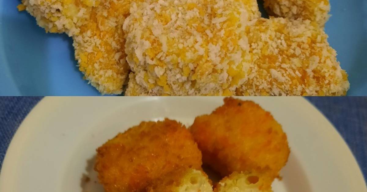 Resep Mpasi 1+ tahun Mac n Cheese Fried Balls oleh Mama Tiurma - Cookpad