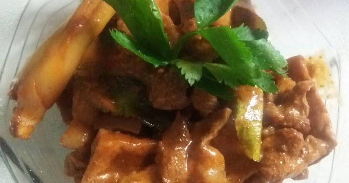 Resep Rendang daging tahu oleh Dapur Mom_Ev - Cookpad