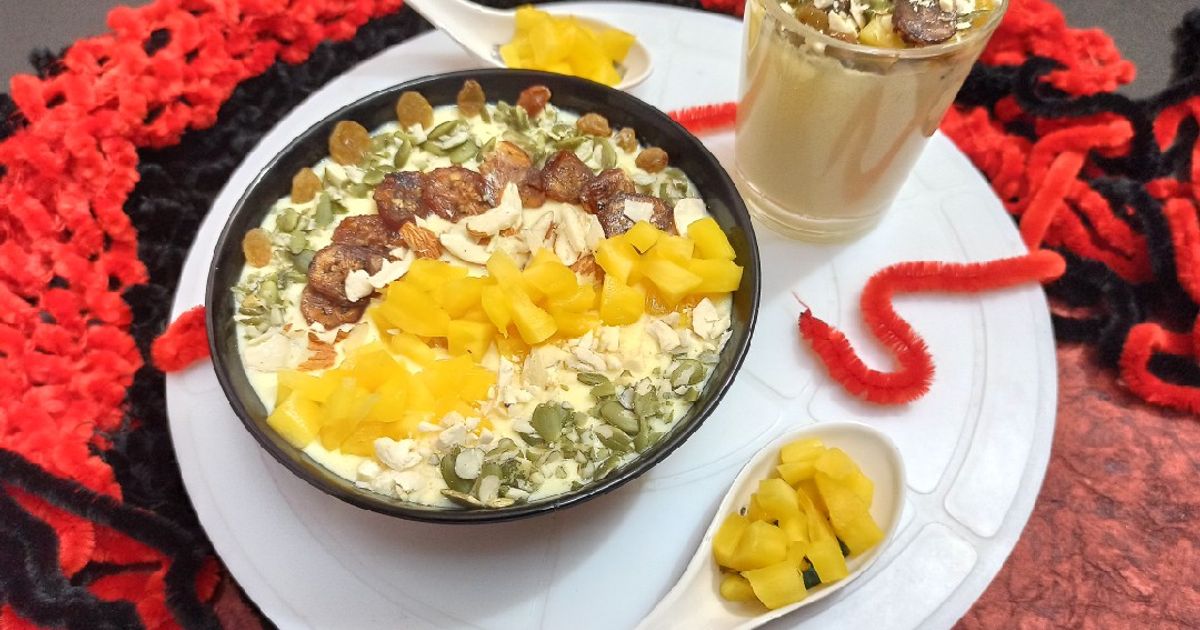 Jackfruit Smoothie Bowl Recipe by Usha V Bhat - Cookpad