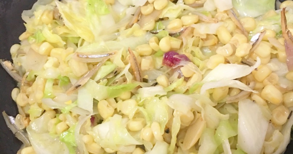 Resep Tumis Jagung Ikan Teri oleh ummu rayyan - Cookpad