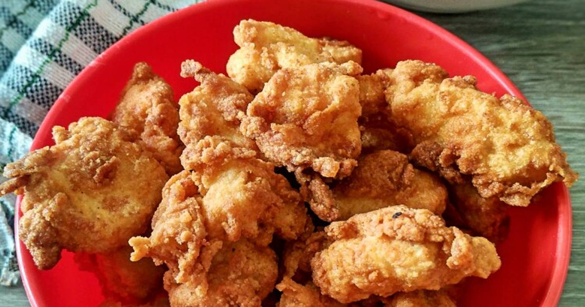 Resep Chicken Popcorn Tepung Bumbu oleh Rezita May - Cookpad