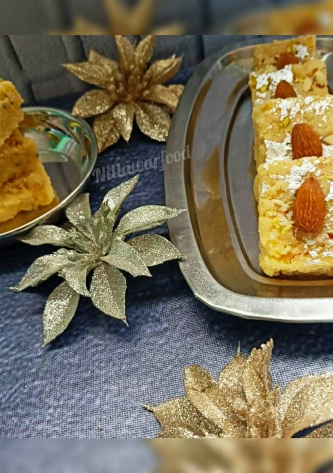 Kalakand recipe | instant kalanda recipe with milkmaid Recipe by Sakshi ...