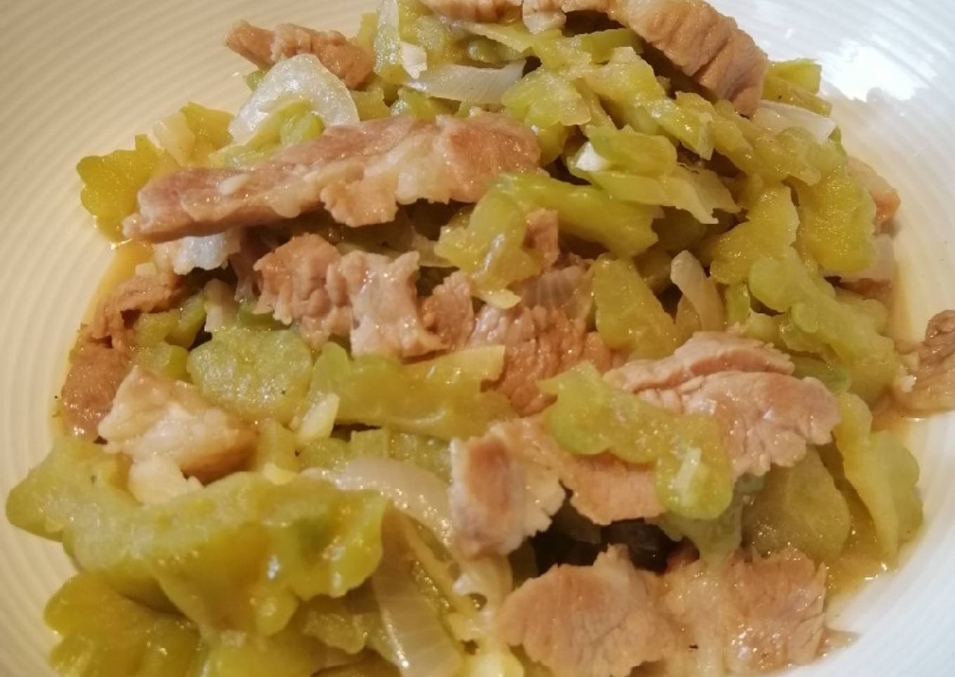 Steps to Make Ultimate Bitter Melon with Pork - Meat Recipe Ideas