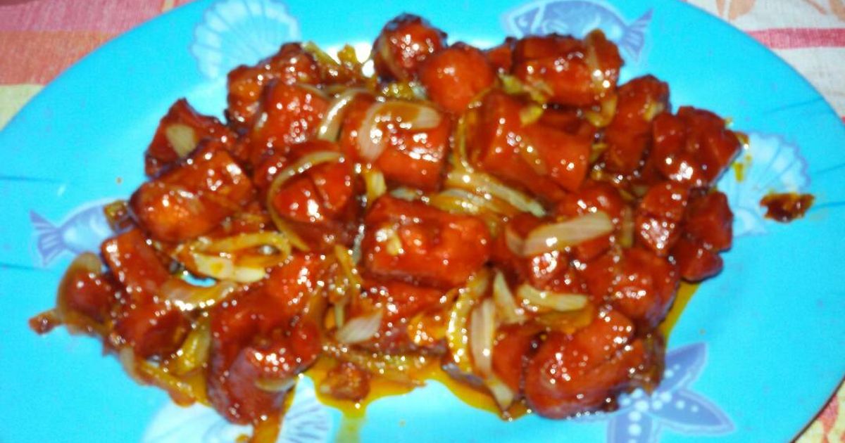 Resep Sosis Masak Gochujang oleh Mama oshin - Cookpad