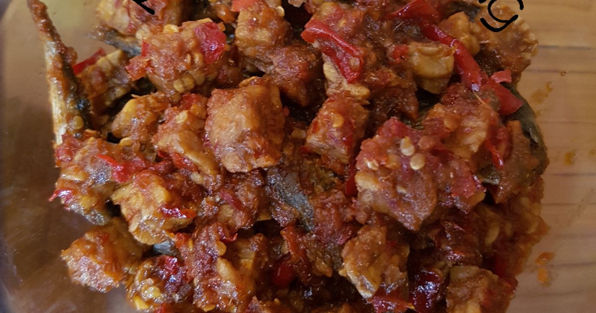 Resep Sambal Tempe Ikan Asin oleh Pawon Buneng - Cookpad