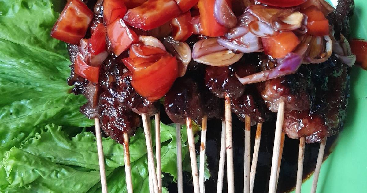 30 resep bumbu marinasi sate sapi bakar enak dan mudah - Cookpad
