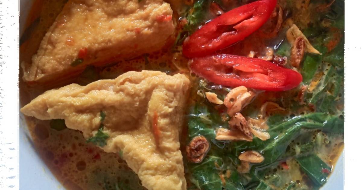 Resep Gulai daun singkong+tahu oleh Dapoer Dira - Cookpad
