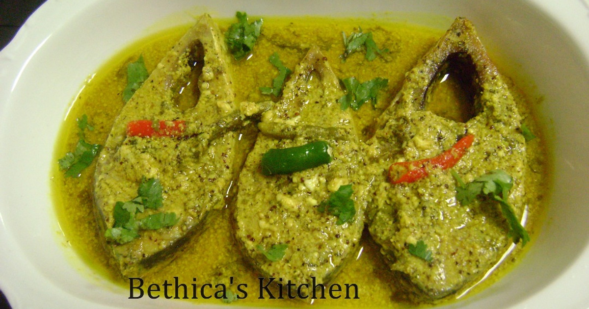 Bhapa Shorshe Ilish (Steamed Fish Bengali Style) Recipe by Bethica Das ...