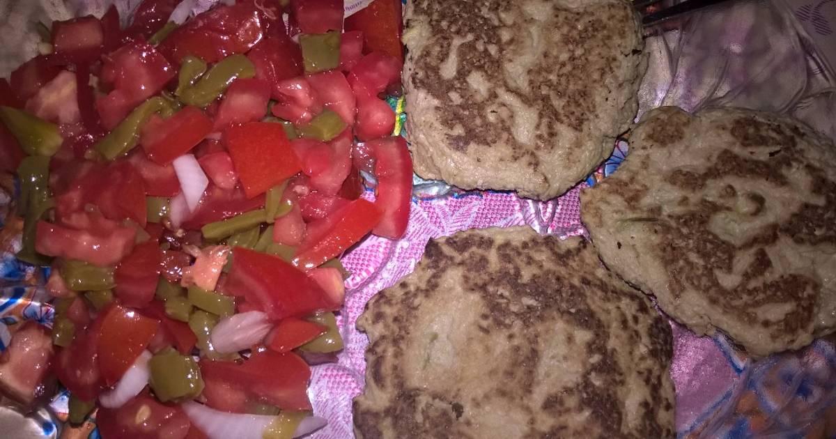 Tortitas de semilla de parota con ensalada de nopales Receta de adriana ...