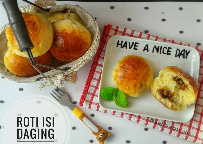 Resep Roti Isi Daging oleh Ine Setiawati - Cookpad